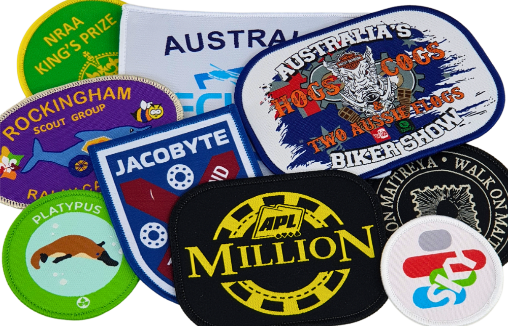Woven Patches – Inspiring Unique Design Sew Printed Labels